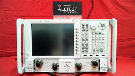 Agilent Keysight N5242a Pna X Microwave Network Analyzer 010 080 086