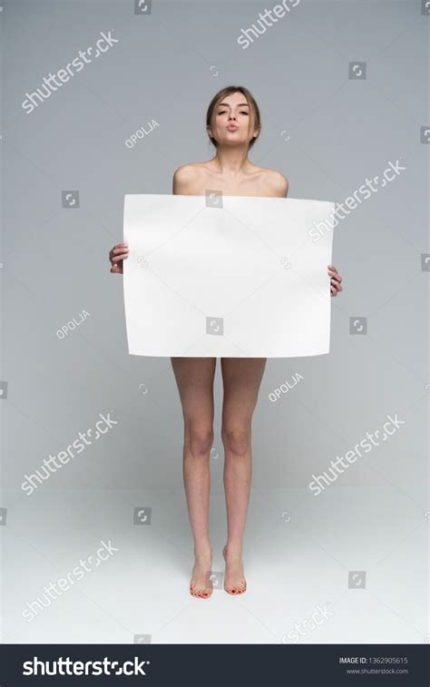 Sexy Naked Girl Poster Clean Skin库存照片1362905615 Shutterstock