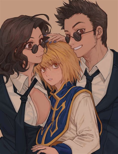 Kurapika And Leorio Paladiknight Hunter X Hunter Drawn By