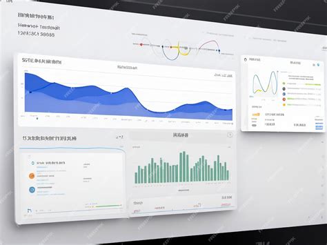 Premium Photo Dashboard Template With Charts To Customize
