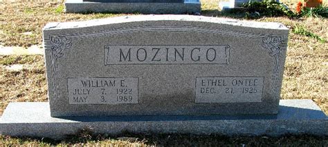 William Edward Mozingo 1922 1989 Find A Grave Memorial