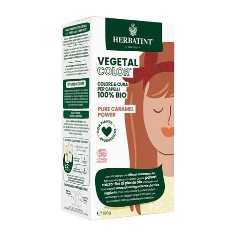 Vegetal Color Pure Caramel Powe Caramello Colorazione Vegetale 100