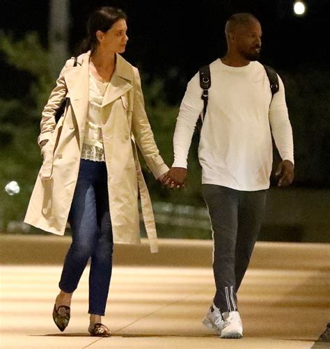 Jamie Foxx And Katie Holmes Hold Hands In Los Angeles Us Weekly