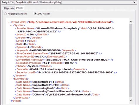 get eventlog get winevent ereignisse mit powershell filtern windowspro