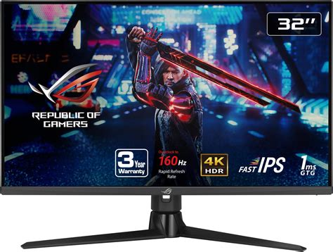 Asus Rog Swift 27” 4k Gaming Monitor Pg27uqr Uhd 3840