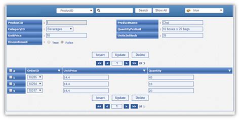 Creating Master Details Forms From Mysql