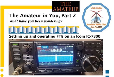 Setup Your Ic 7300 For Ft8