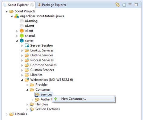 Scout Tutorial Webservices Webservices With JAX WS Eclipsepedia