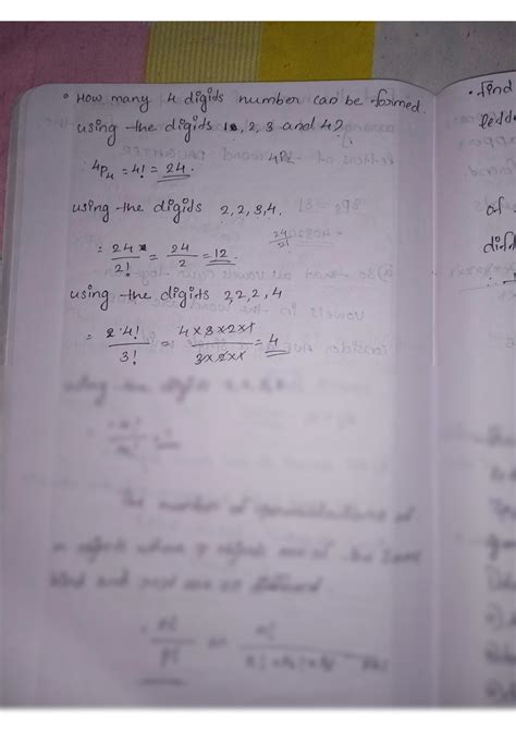 Solution Ncrt Plus One Mathematics Chapter 7 Permutations And Combinations Permutations