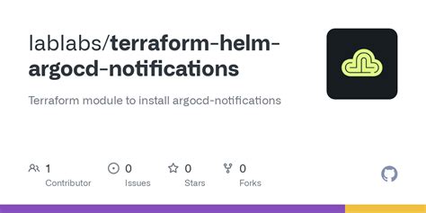 Github Lablabsterraform Helm Argocd Notifications Terraform Module To Install Argocd