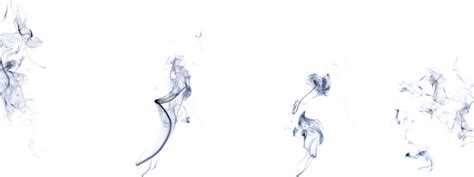 연기 뜨거운 세트 블러 스미스트 구름 흰색 배경에 고립 된 검은 천연 증기 연기 효과 그룹 오염 증기 담배 가스 드라이 아이스의