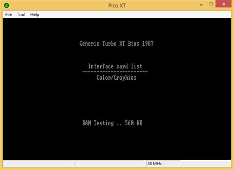8086 Tiny Plus A Lightweight Pc Xt Emulator With Cgamcga Graphics
