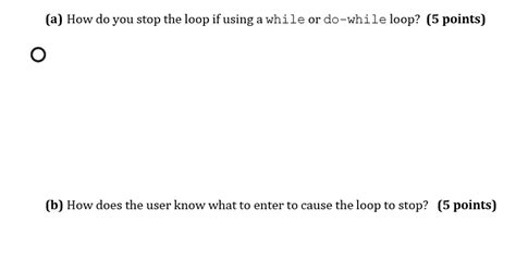 Solved A Programmer Has Been Asked To Write A Program That