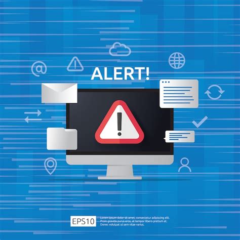 Attention Avertissement Attaquant Signe D Alerte Avec Point D
