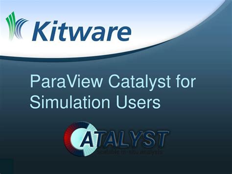 Ppt Co Processing With Paraview Hpc Visualization With Paraview