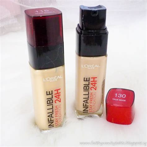 Singapore Beauty Travel And Lifestyle Blog Loréal Infallible 24h Foundation And Color Riche
