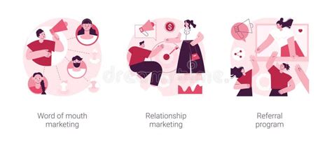 Customer Oriented Marketing Strategy Abstract Concept Vector