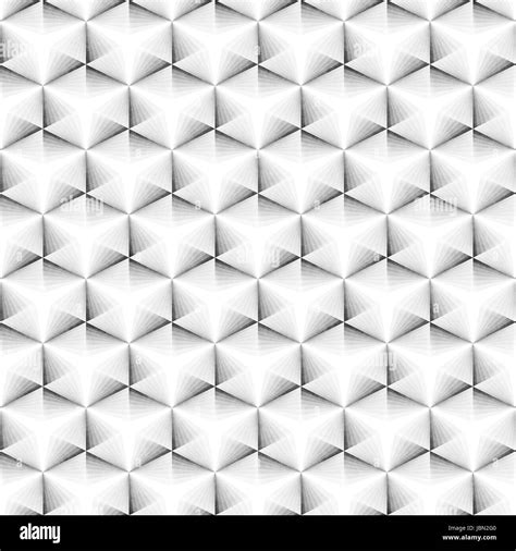 Seamless Monochrome Pattern Grungy Geometric Shapes Tiling Abstract Stylish Background Stock