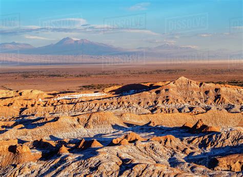 Valle De La Luna Valley Of The Moon At Sunset Near San Pedro De