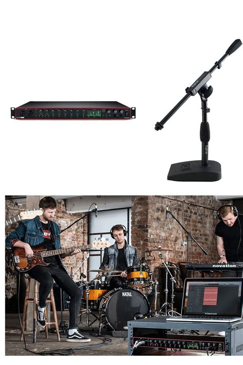 Focusrite Scarlett 18i20 3rd Gen Usb Audio Interface And Gator