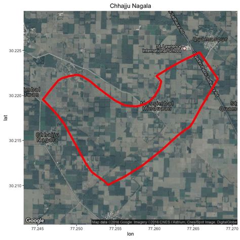 Coordinate System Overlaying Shapefile On Ggmap Geographic