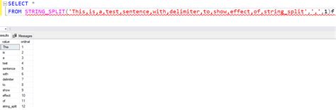 String Split Enhancements Optional Ordinal Number Now Available
