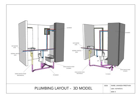 Plumbing Layout Civil Engineering Mep E Pdf
