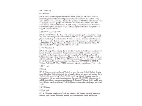 prac 6635 week 1 assignment 3 clinical hour and patient logs course resources