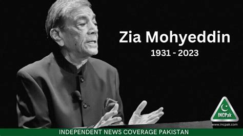Iconic Actor Director Zia Mohyeddin Passed Away In Karachi