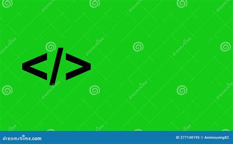 Video Animation Icon Code Software Stock Video Video Of Encode