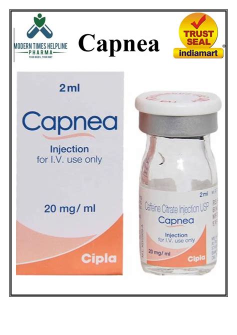 Capnea 20mg Injection 2 Ml At ₹ 500 Vial In New Delhi Id 2856725145948