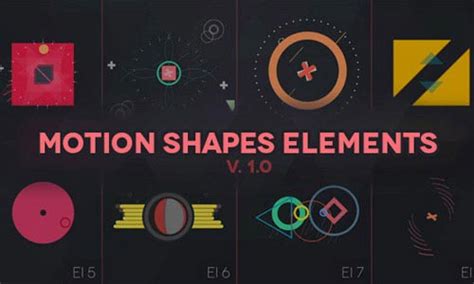 Premium After Effects Shape Elements Openers DzineWatch