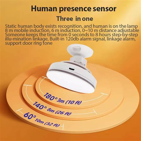 Tuya Wifi Zigbee Human Presence Sensor Millimetre Wave Radar Detection Sensor