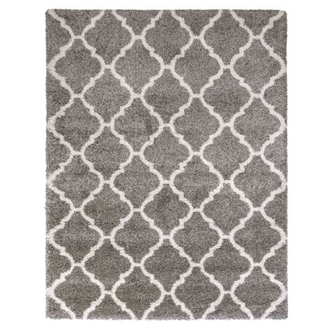 Thomasville Marketplace Luxury Shag Rug Collection Trellis 95” X 13