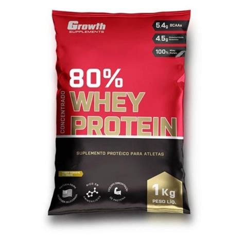 Whey Protein Whey Growth Supplements Em Promoção Na Netshoes