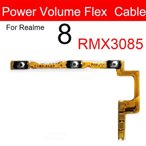 Power Volume Button Flex Cable For Oppo Realme S G G Pro I I Side Key Mini Button
