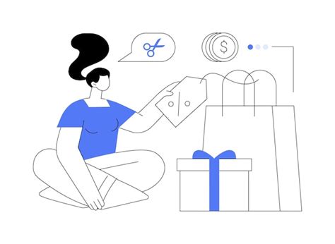 Premium Vector Retail Markdown Abstract Concept Vector Illustration