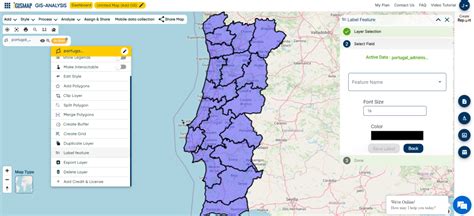 Add GIS Data From IGISMap And Label Each Feature