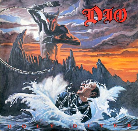 Dio Holy Diver Ronnie James Dio Made In Holland Vinyl Album Cover