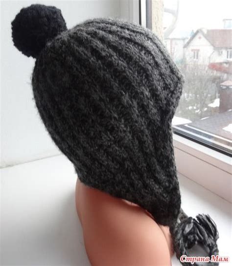 Зимние шапки для подростка Вязание Страна Мам Knitted Hats Knitting Crochet