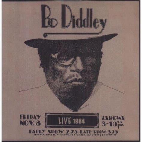 Bo Diddley Live 1984 Vinyl Lp Vyntage Vinyl Red Wing Mn