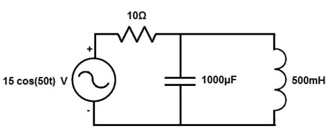 Ac Circuit Analysis Time To Frequency Domain Conversion