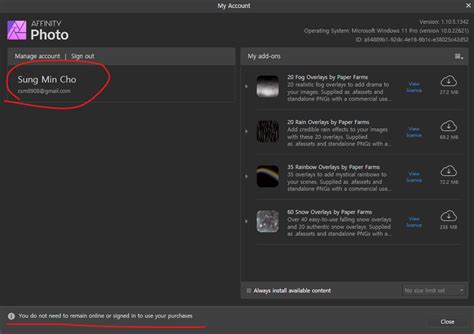 Help Me My Affinity Photo Licenst Is Gone Customer Service Accounts And Purchasing