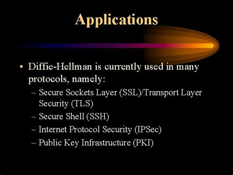The DiffieHellman Algorithm Overview Introduction Implementation