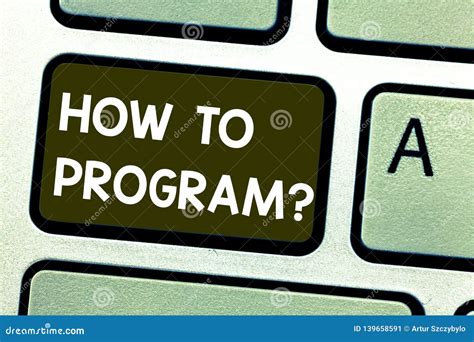 Handwriting Text Writing How To Program Concept Meaning Instruction