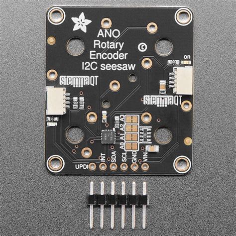 Adafruit Ano Rotary Navigation Encoder To I2c Stemma Qt Adapter The Pi Hut
