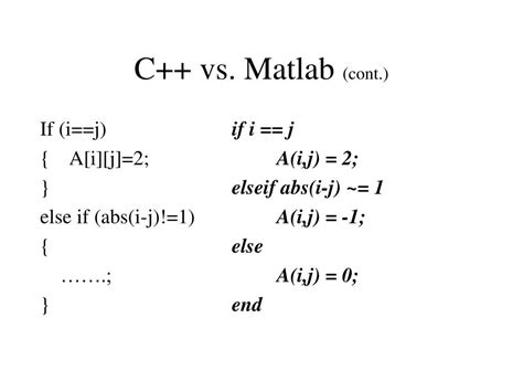 Ppt Matlab Powerpoint Presentation Free Download Id6223888