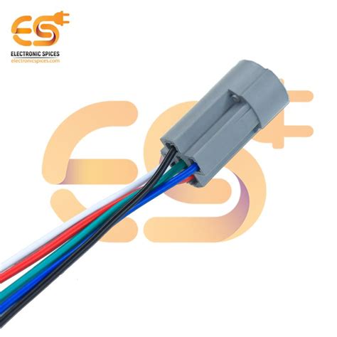 Buy 16mm 5 Pin Metal Push Button Switch Wire Socket Connector Pack Of 1 At Electronic