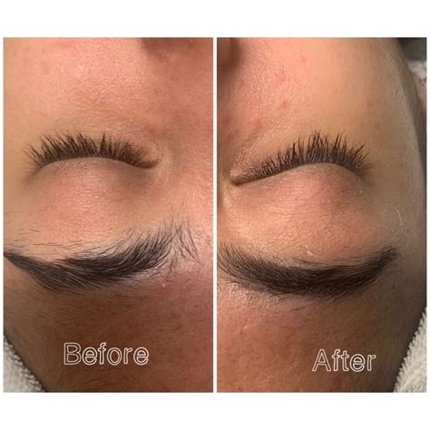 Eyebrow Wax Before And After Waxed Eyebrows Eyebrows Eyebrow Before