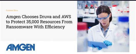 Ron Wang On Linkedin Amgen Druva Aws Dataresiliencycloud Druva